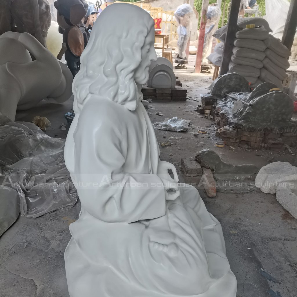 meditating jesus statue - Arturban Statue