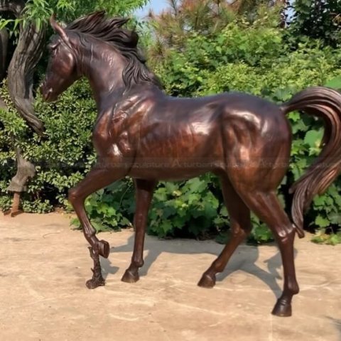 bronze stallion statue- Arturban Statue
