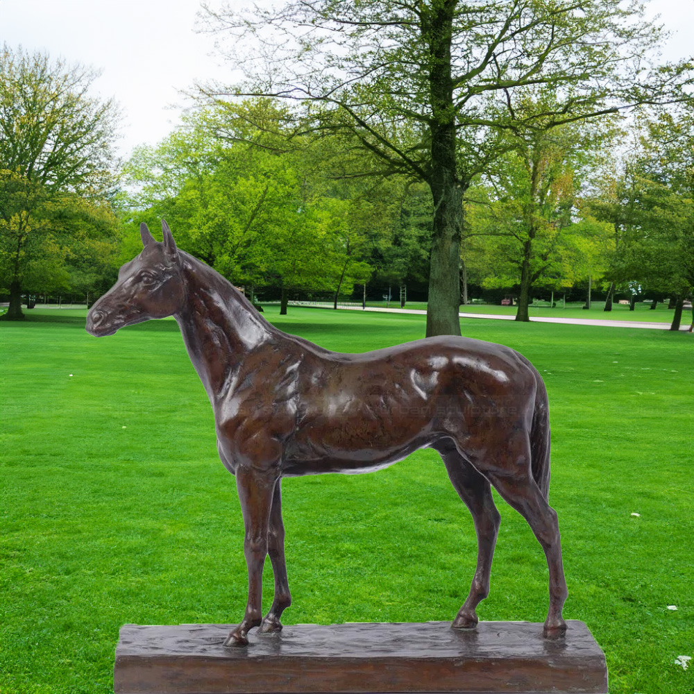 Horse Drinking Water Statue - Arturban Statue