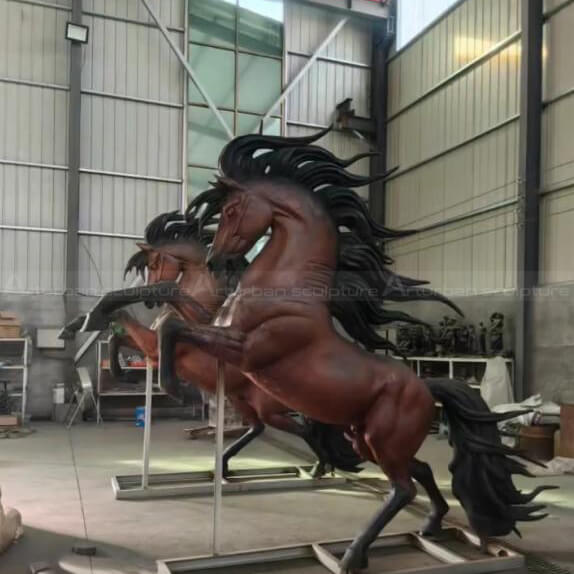 big red horse statue- Arturban Statue