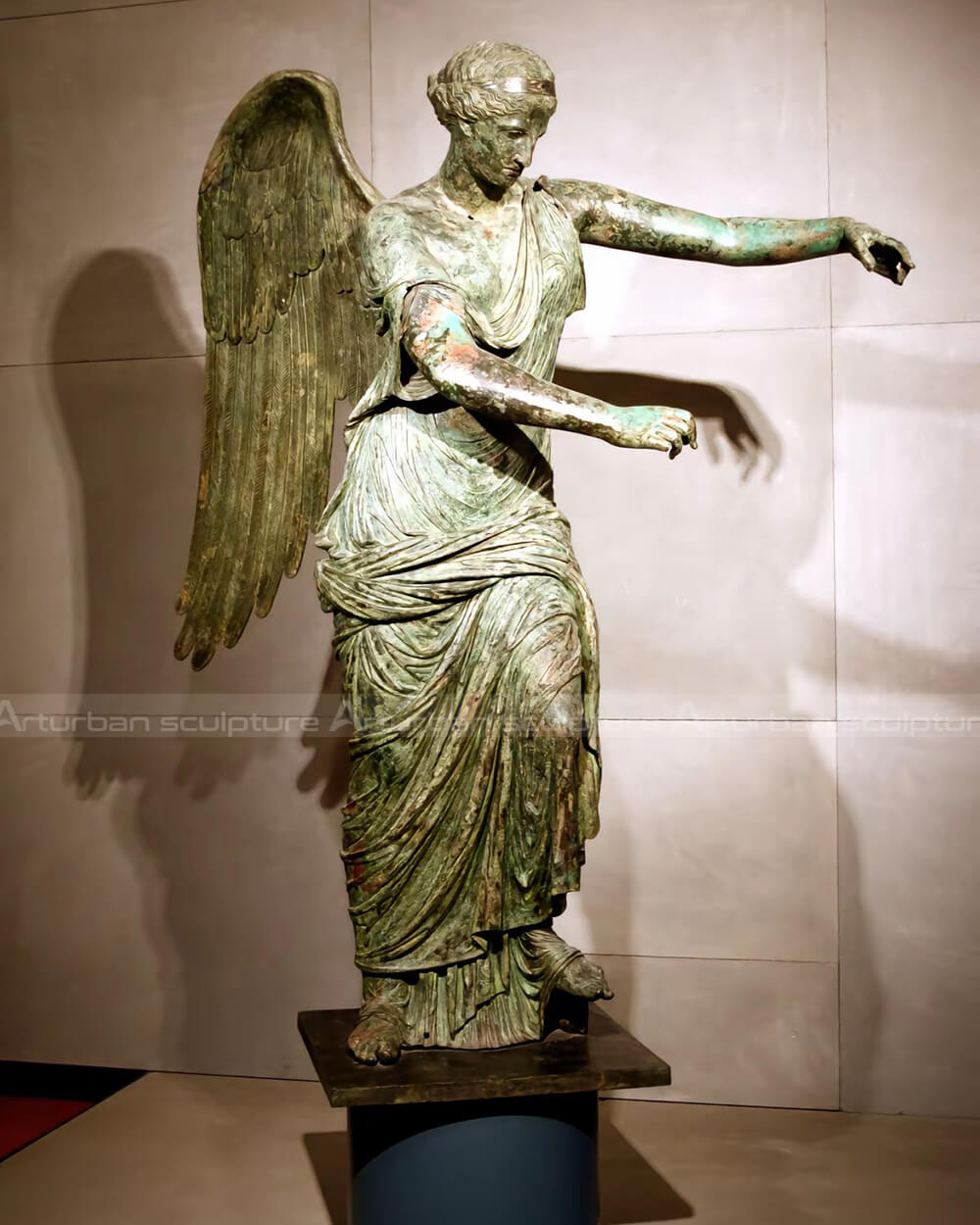 Winged Victory Bronze Sculpture - Arturban Statue