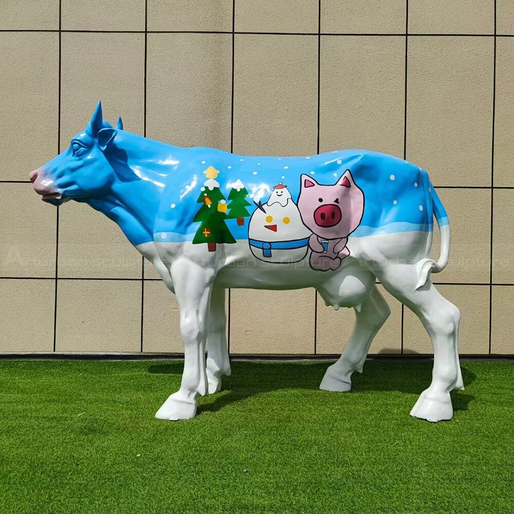 painted cow statue- Arturban Statue
