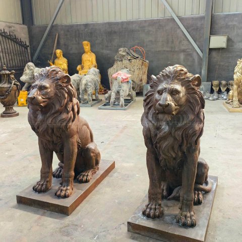 life size lion sculpture- Arturban Statue