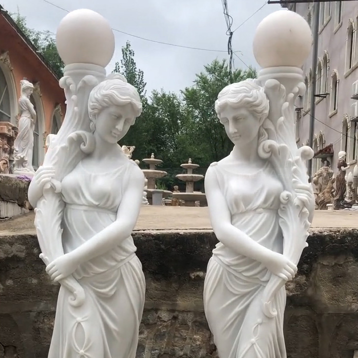 lighted outdoor statues- Arturban Statue