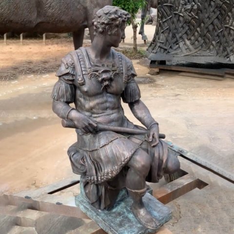 ancient warrior statue - Arturban Statue