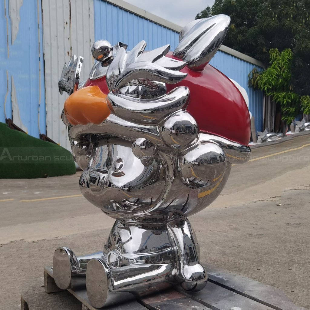 cartoon reindeer statue - Arturban Statue