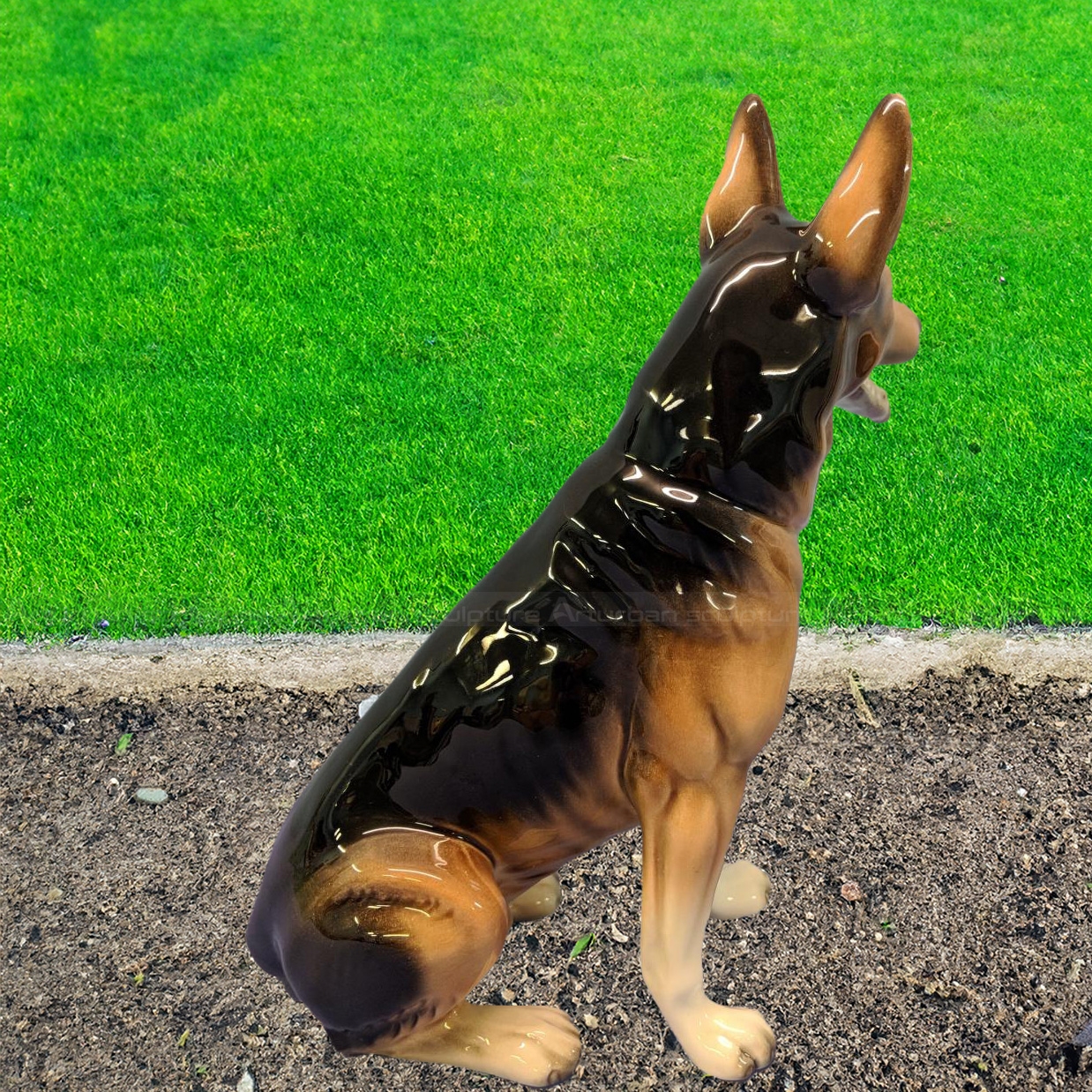 German Shepherd Sculpture - Arturban Statue