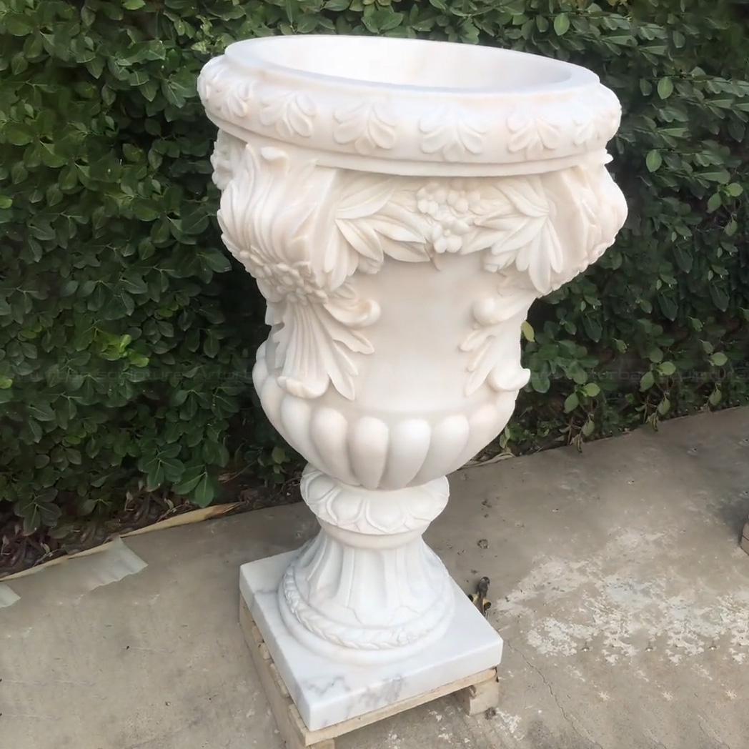 Roman Style Flower Pots - Arturban Statue