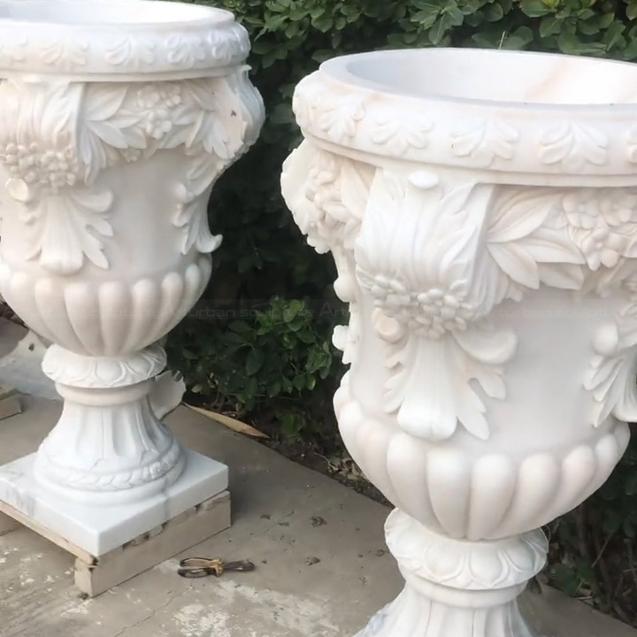 Roman Style Flower Pots - Arturban Statue