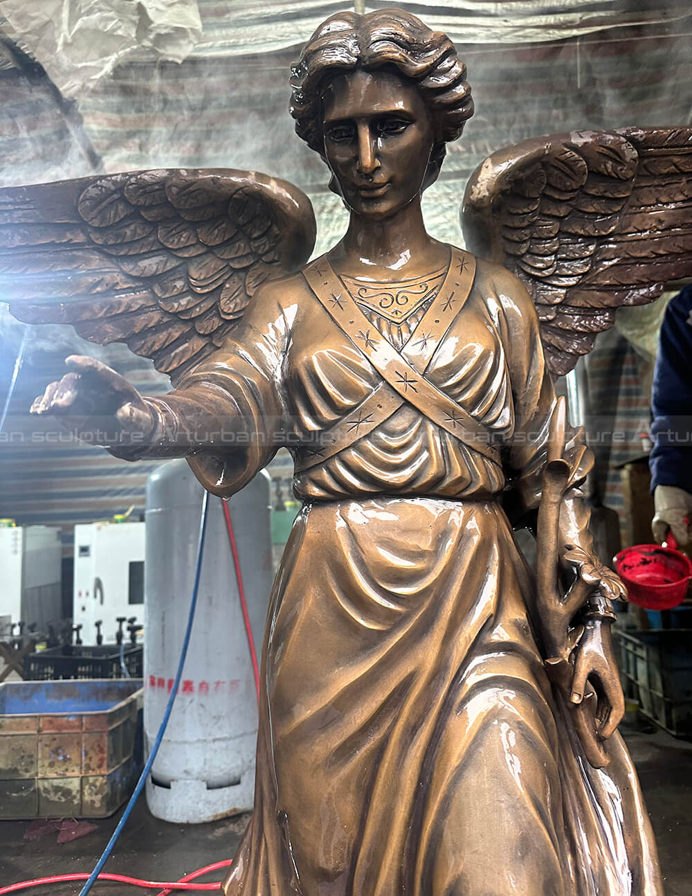 angel of bethesda fountain - Arturban Statue