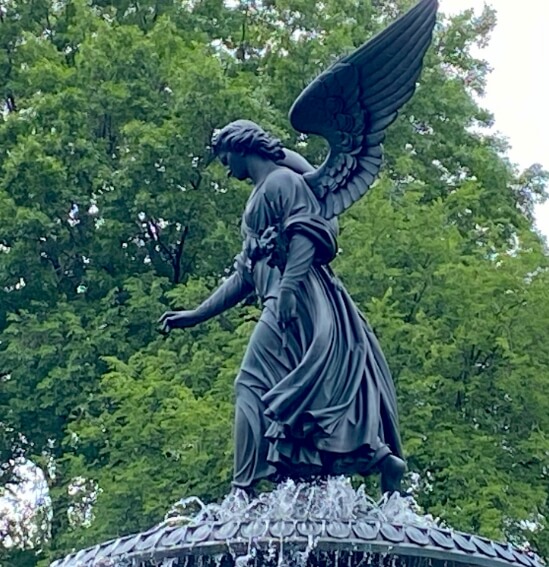 angel of bethesda fountain - Arturban Statue