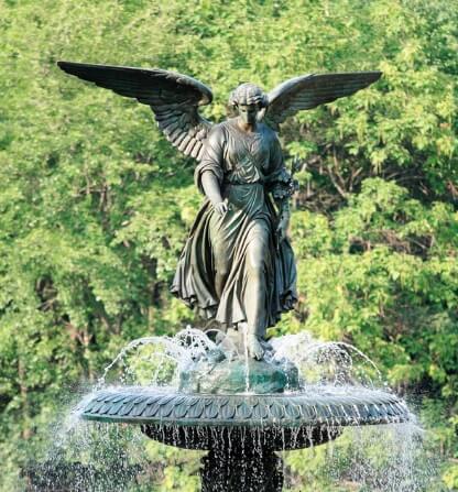 angel of bethesda fountain - Arturban Statue