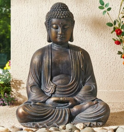 Large Sitting Buddha Statue - Arturban Statue