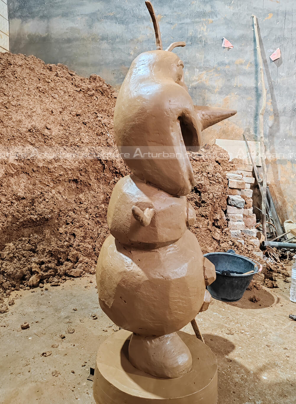 olaf disney sculpture - Arturban Statue
