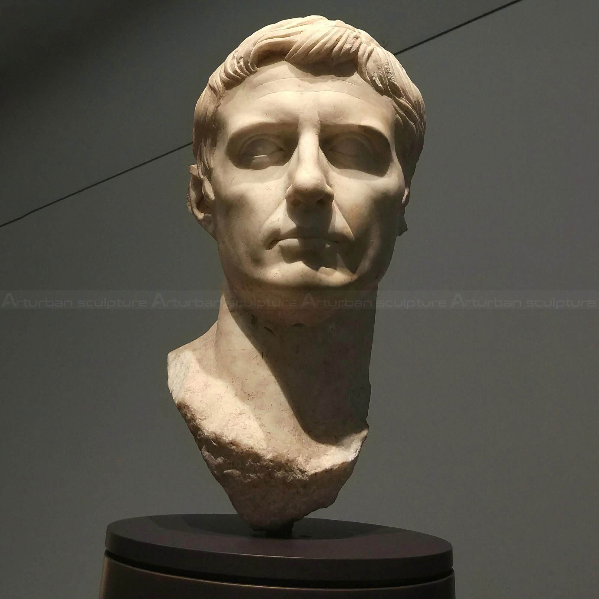 Augustus Head Statue - Arturban Statue