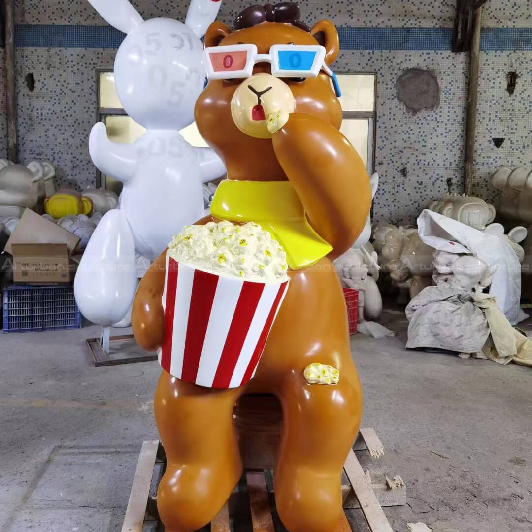 cartoon bear statue - Arturban Statue