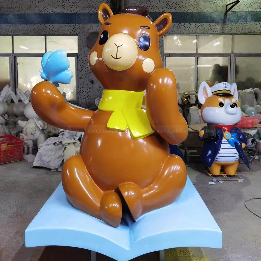 cartoon bear statue - Arturban Statue