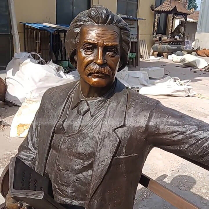 Garden Ornament Man on Bench - Arturban Statue