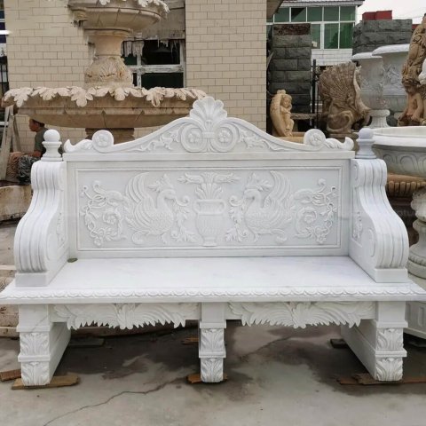 Italian Stone Garden Bench - Arturban Statue