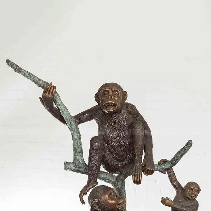 3 Monkeys Sculpture - Arturban Statue