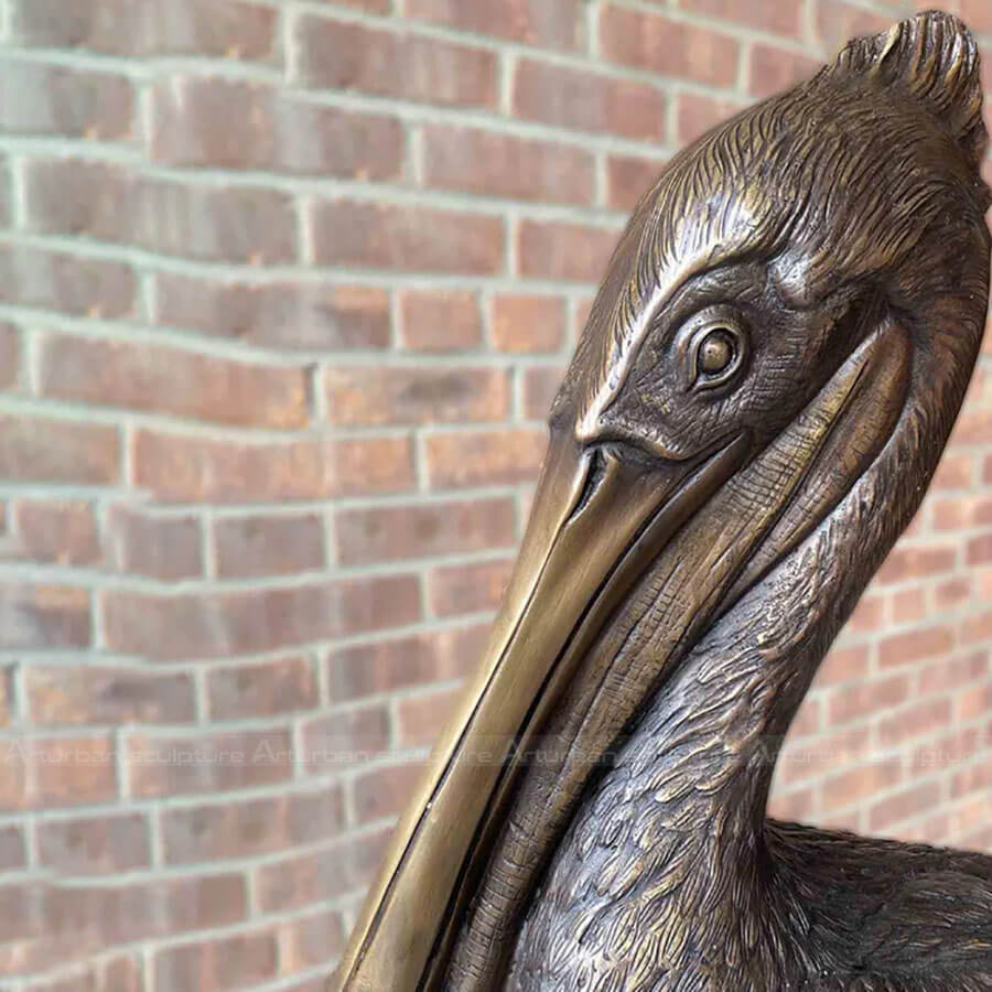 Carved Pelican Statue - Arturban Statue