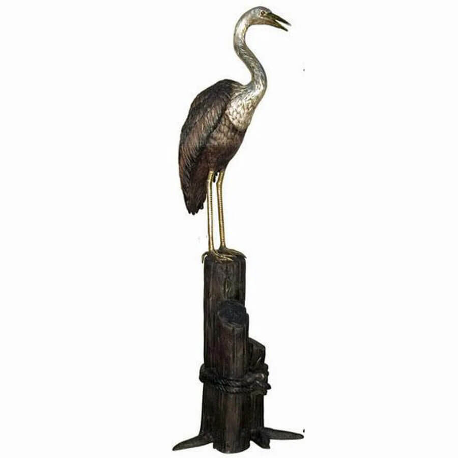 Crane Bird Statue - Arturban Statue