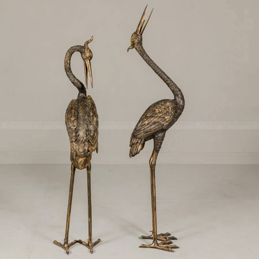 Heron Statue Pair - Arturban Statue