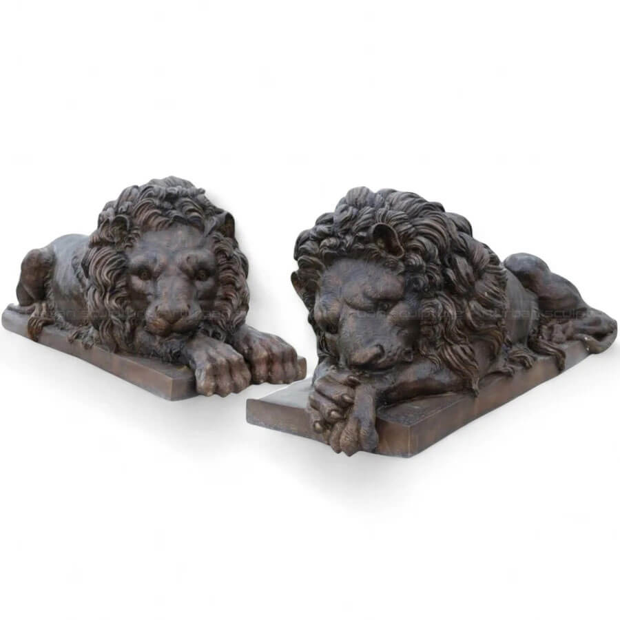 Lion Statue Front Yard - Arturban Statue