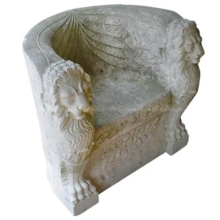 Marble Throne - Arturban Statue