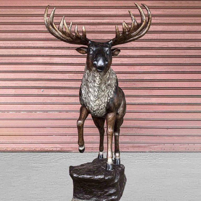 Moose Life Size Statue - Arturban Statue