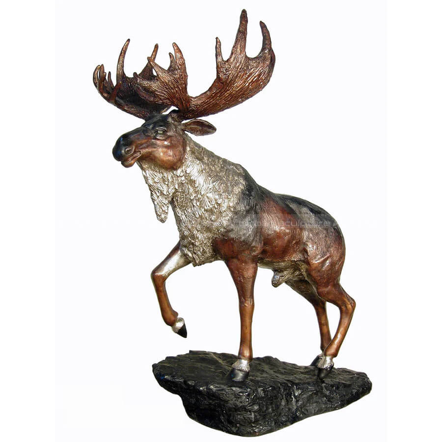 Moose Statue For Garden - Arturban Statue
