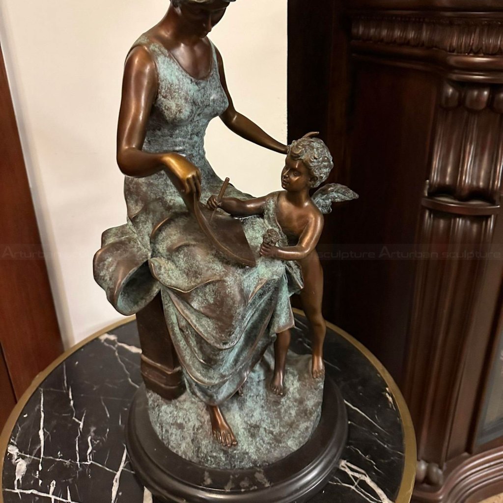 Statue of Mother and Son - Arturban Statue
