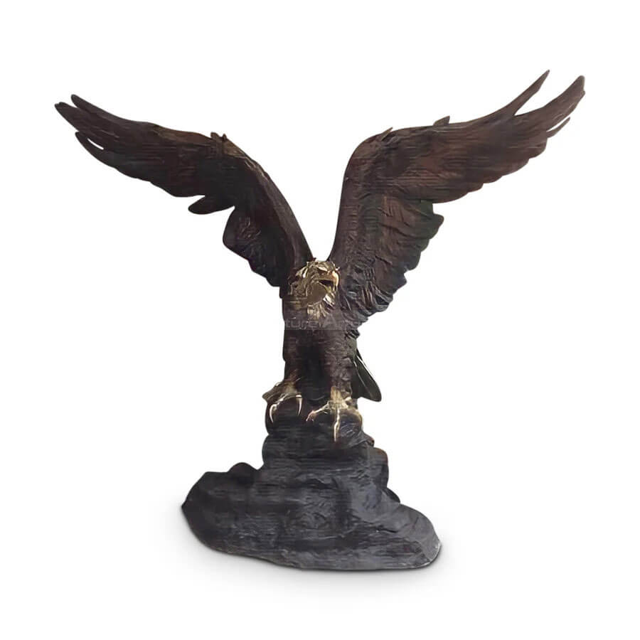 Bald Eagle Metal Sculpture - Arturban Statue