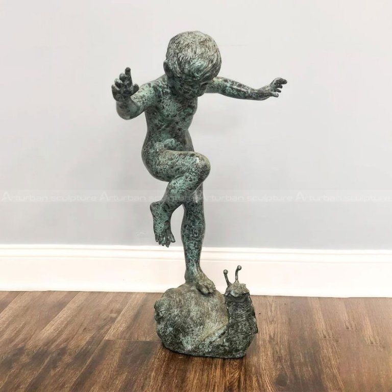 Bronze Boy Statue - Arturban Statue