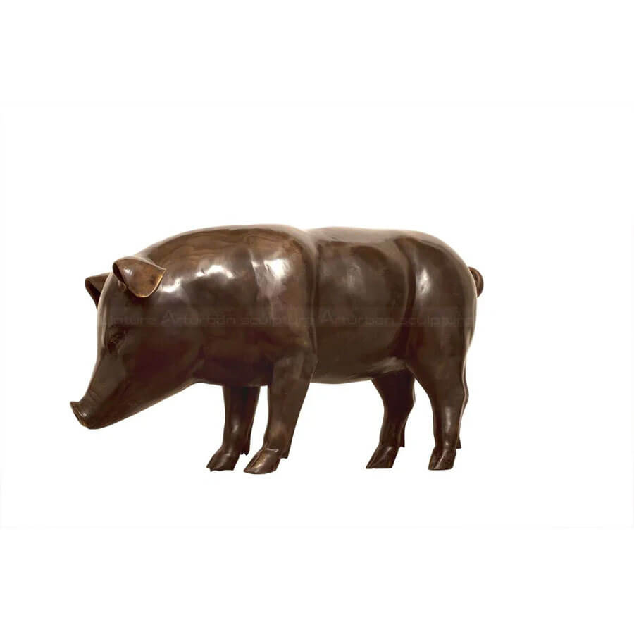 Bronze Pig Statue - Arturban Statue