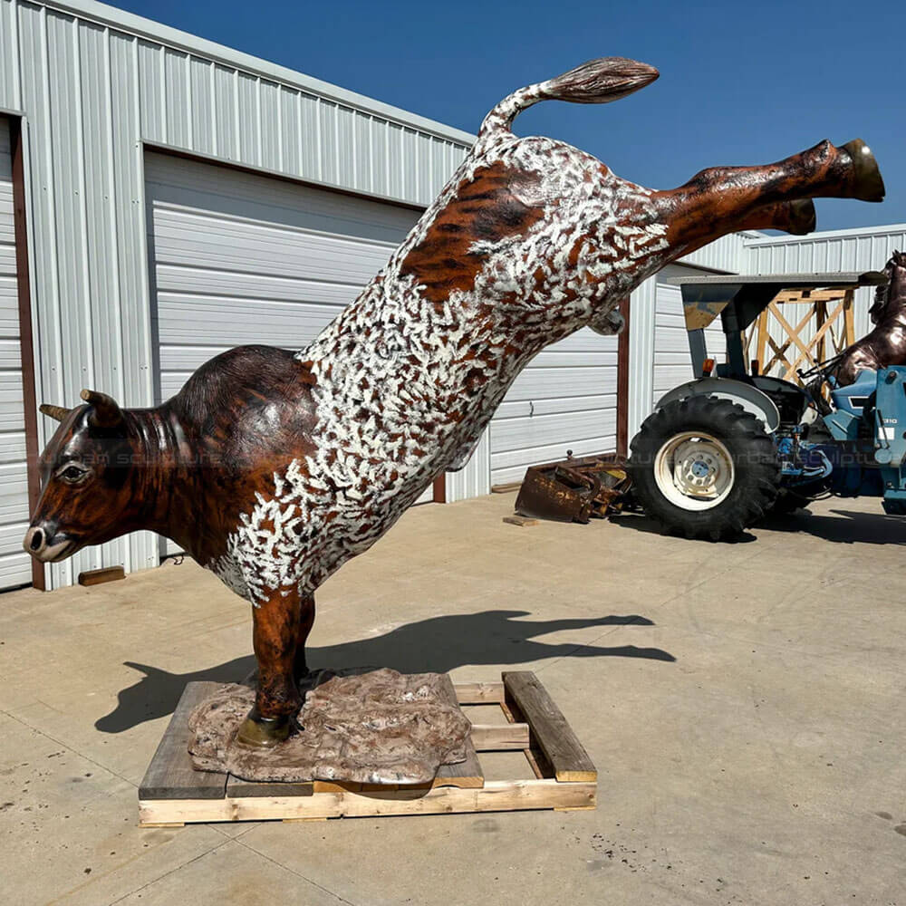 Bucking Bull Statue - Arturban Statue