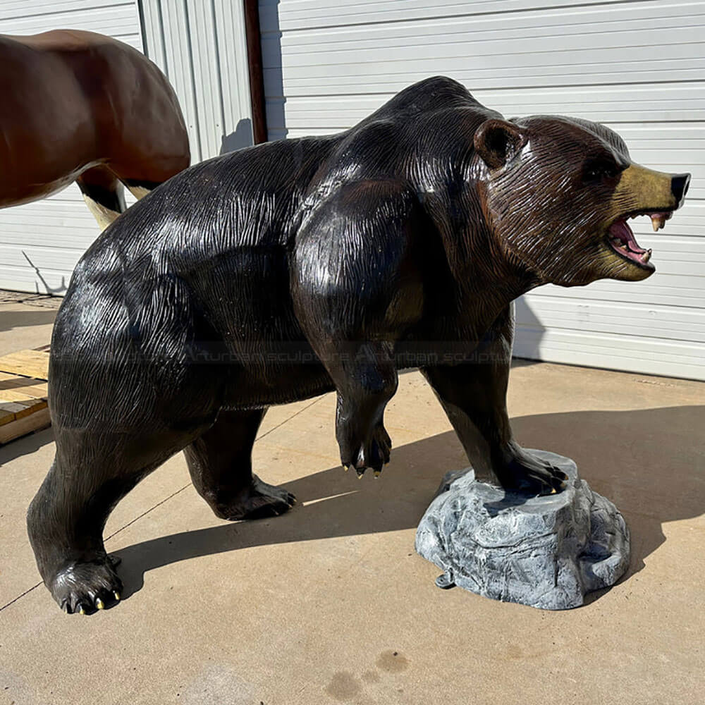 Life Size Grizzly Bear Statue - Arturban Statue