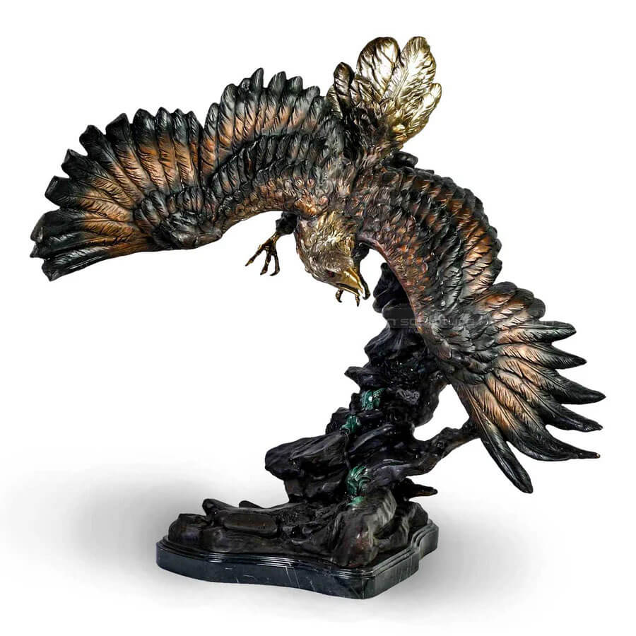 Soaring Eagle Sculpture - Arturban Statue
