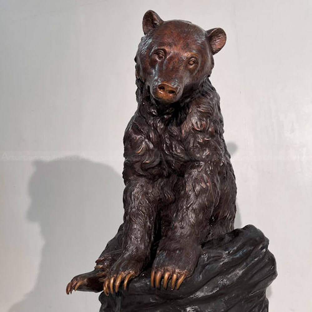 Life Size Grizzly Bear Statue - Arturban Statue