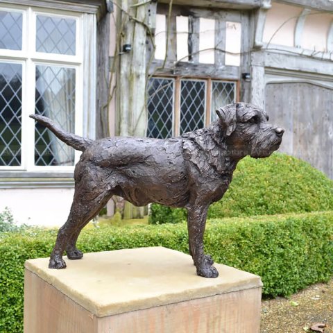 Border Terrier Garden Statue - Arturban Statue