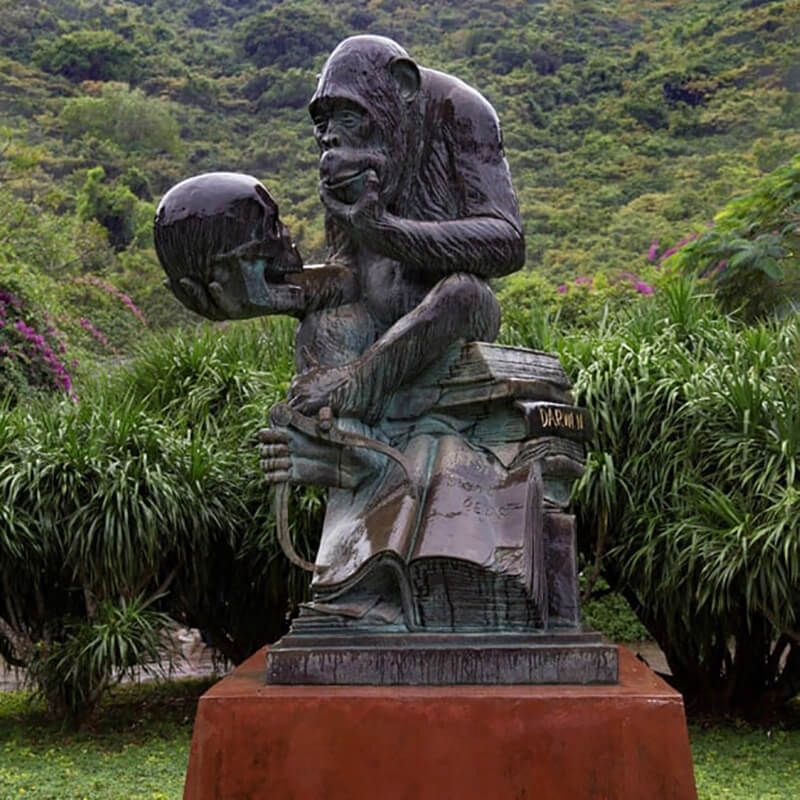 The Thinker Monkey Statue - Arturban Statue